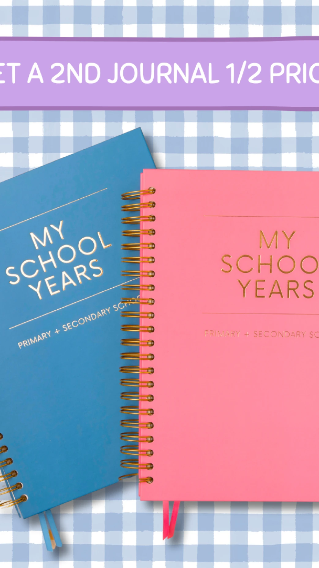 My School Years: Luxe Edition - 2 Pack from Vanda Baby
