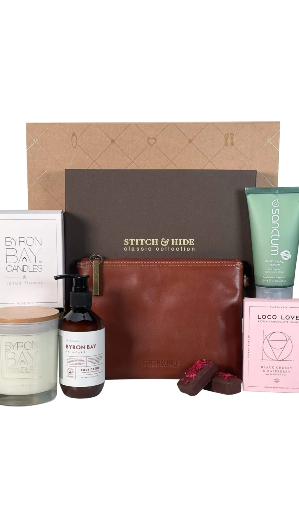 Stitch & Hide Gift Hamper from Byron Bay Gifts