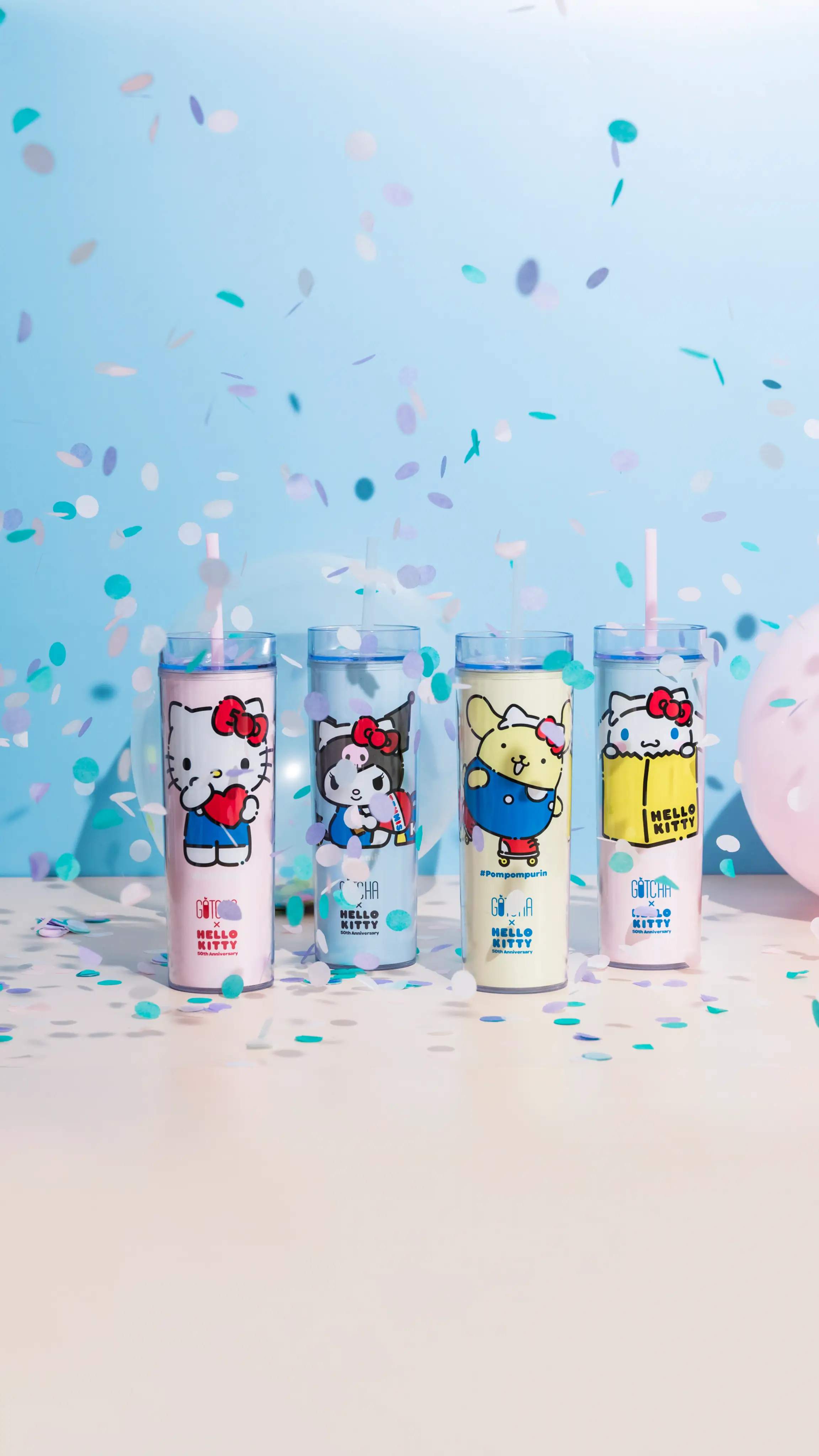 Gotcha Fresh Tea x Hello Kitty 50th Anniversary Collaboration ...