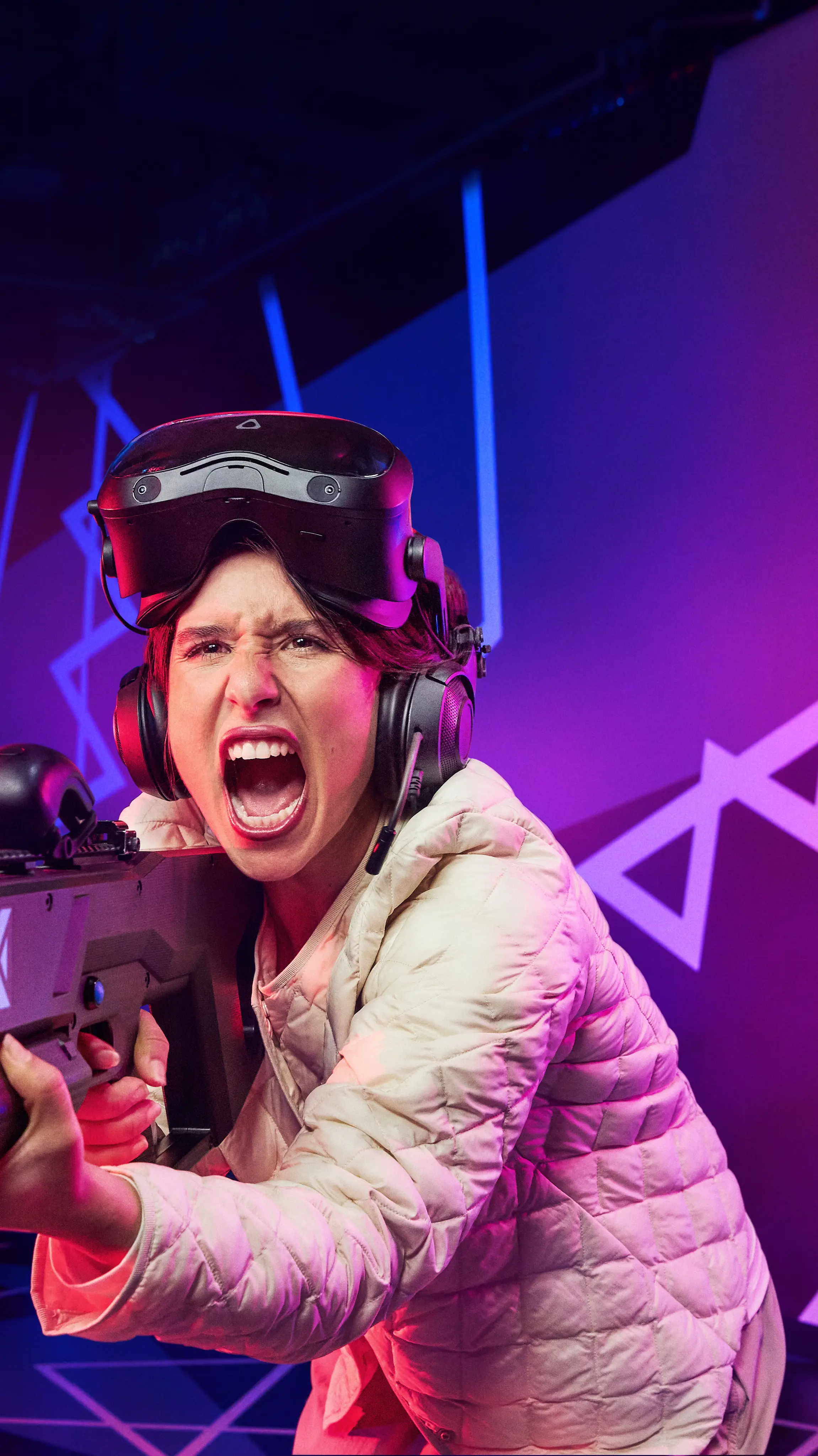 Brisbane Zero Latency VR (Space Marine VR) Launch Day, Brisbane, 25 sep ...