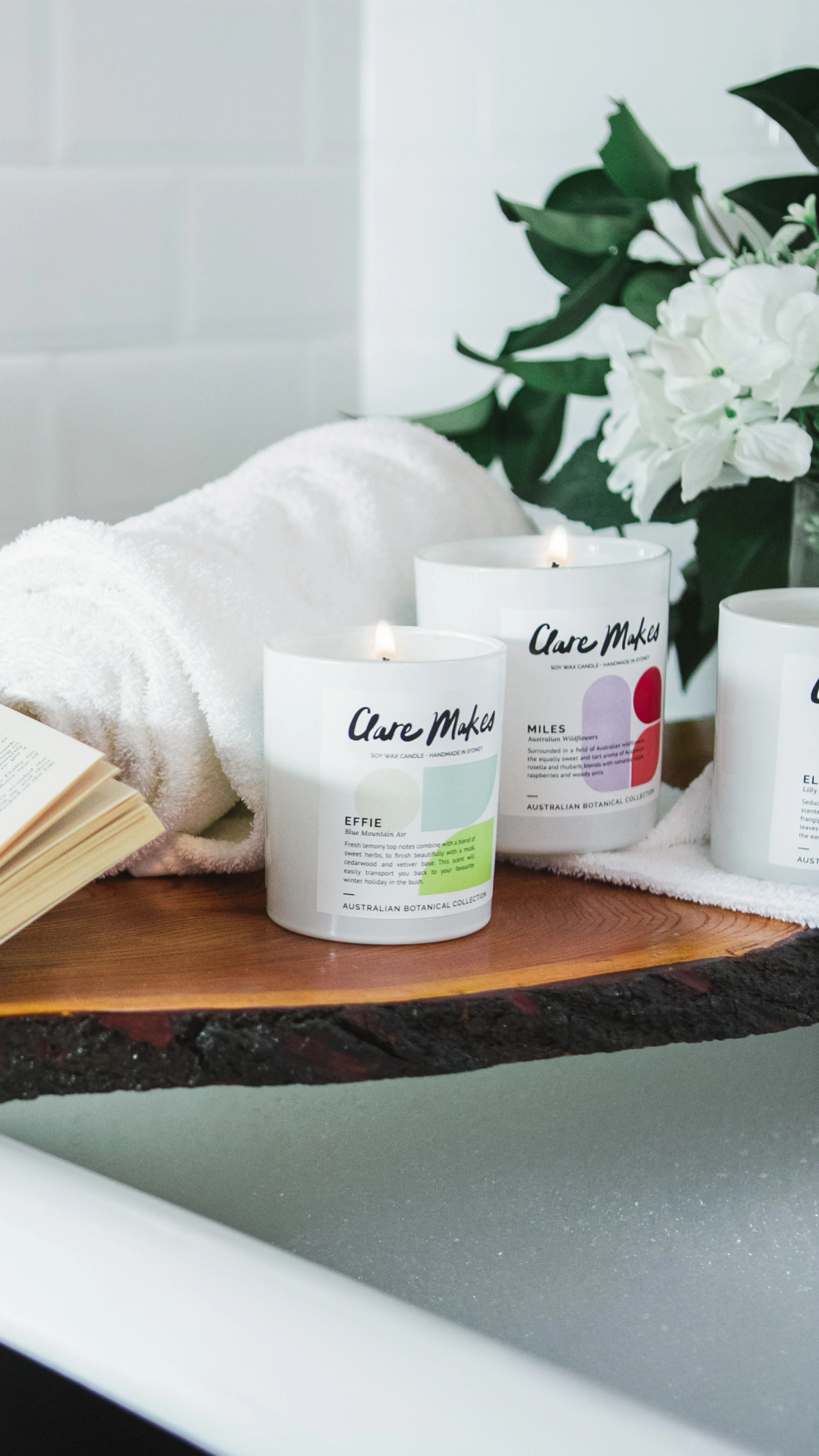 Australian Native Home Scents from Clare Makes