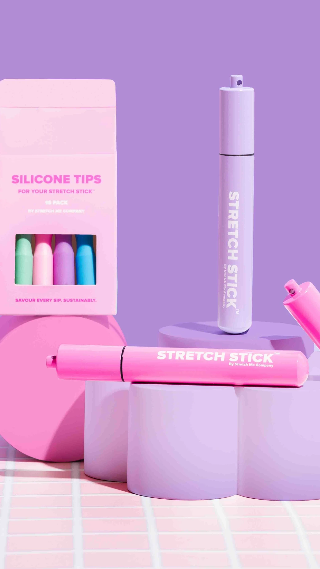 Sustainable Stretch Straw Bundle from StretchMeCo