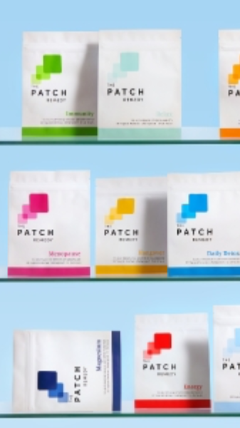 3 Remedy Pouches, Silk Sleep Mask, Beauty Bag & Tote from The Patch Remedy