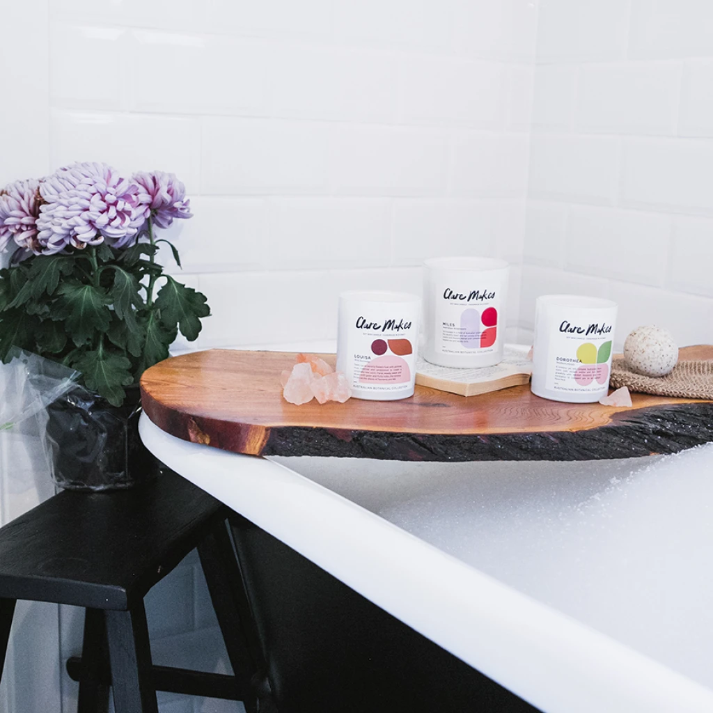 Australian Native Scented Candles from Clare Makes